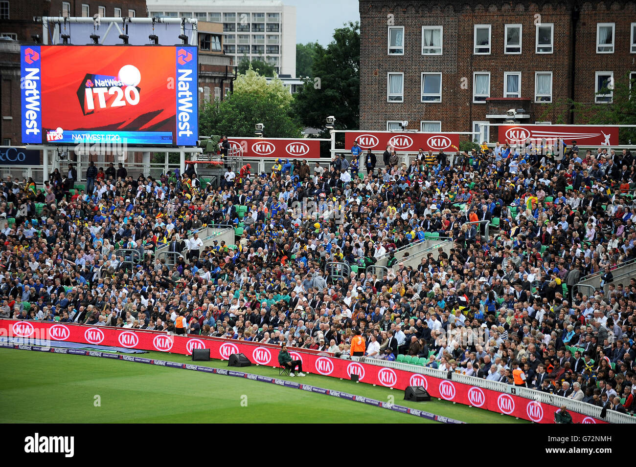 General view of the full of spectators during the match hi-res stock ...