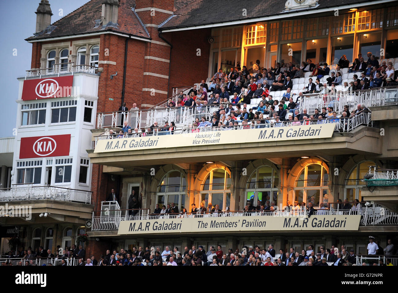 General view of the full of spectators during the match hi-res stock ...