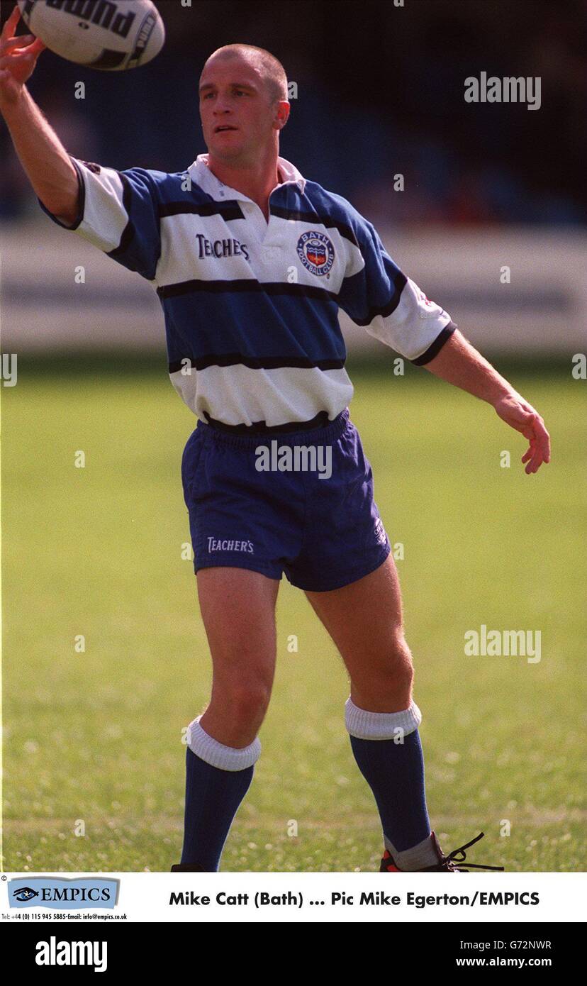 Rugby - Bath v Wasps. Mike Catt (Bath Stock Photo - Alamy