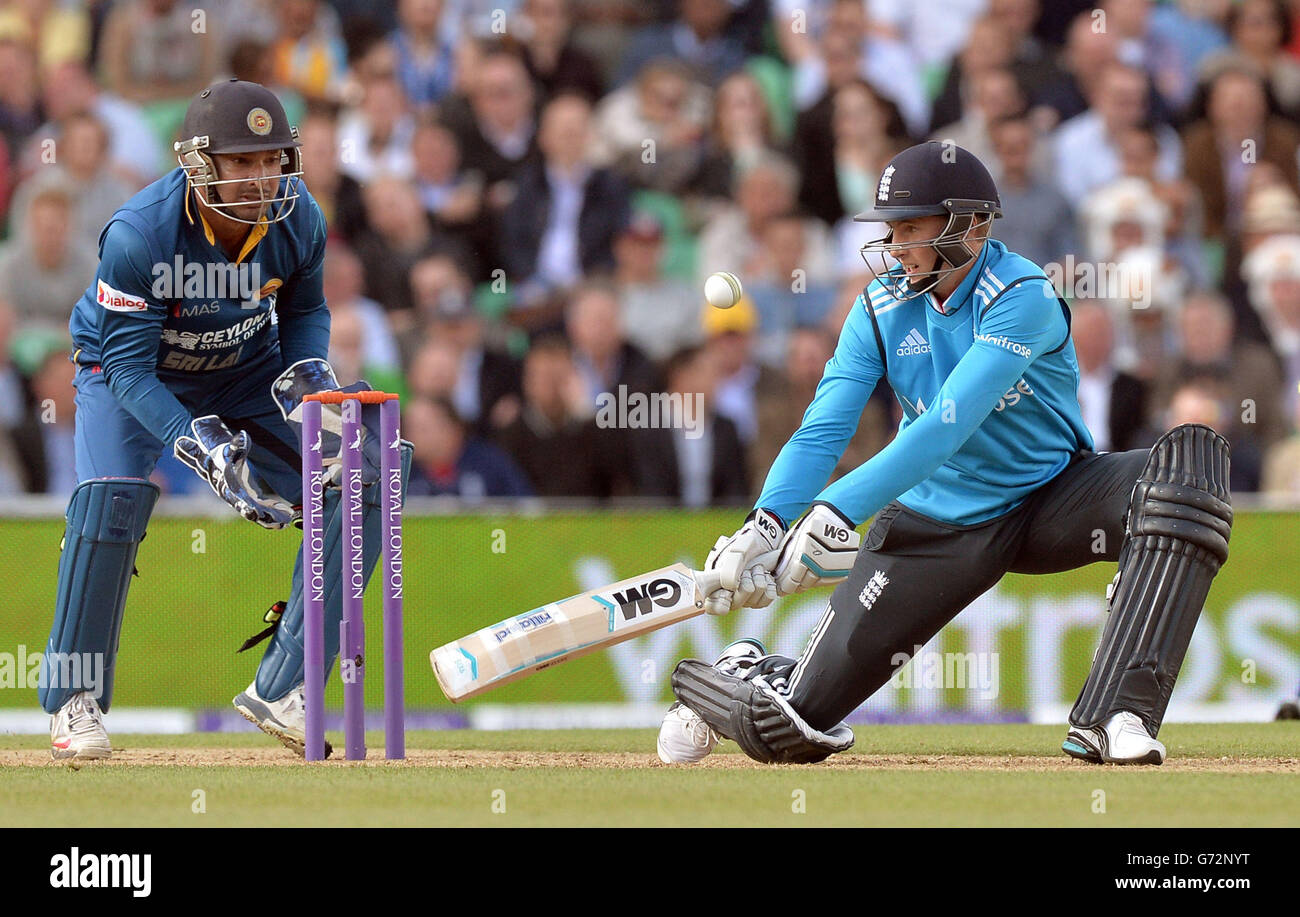 Reverse sweep cricket hi-res stock photography and images - Alamy