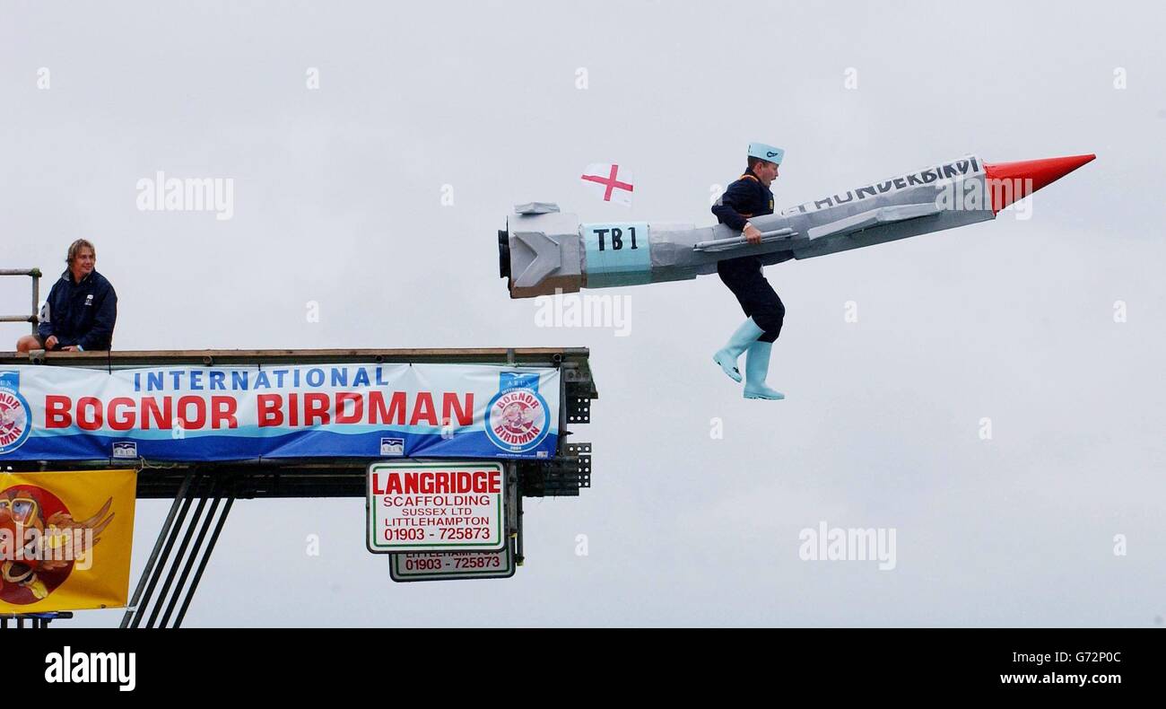 Bognor birdman competition hi-res stock photography and images - Alamy