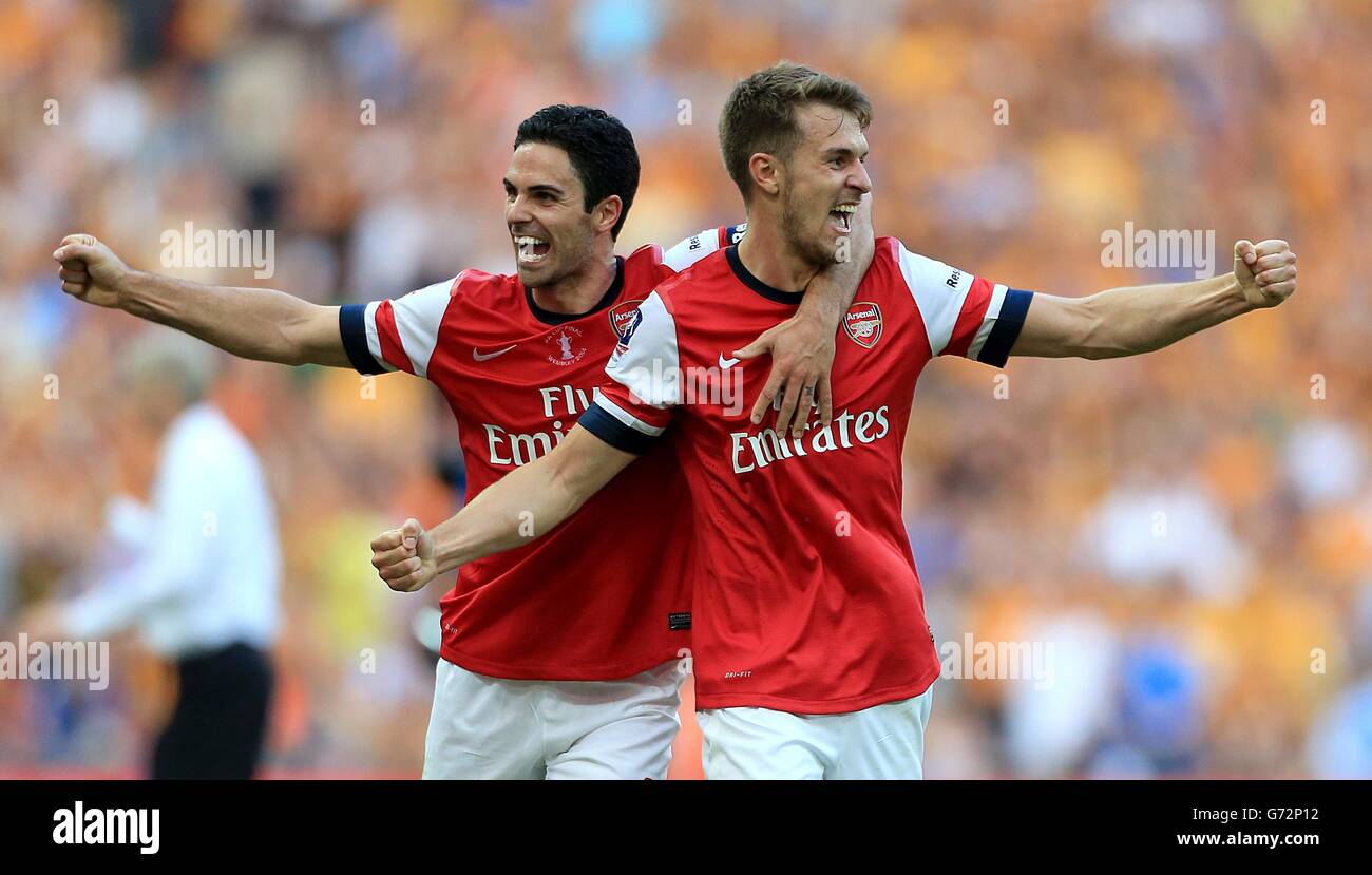 Soccer - FA Cup - Final - Arsenal v Hull City - Wembley Stadium Stock ...