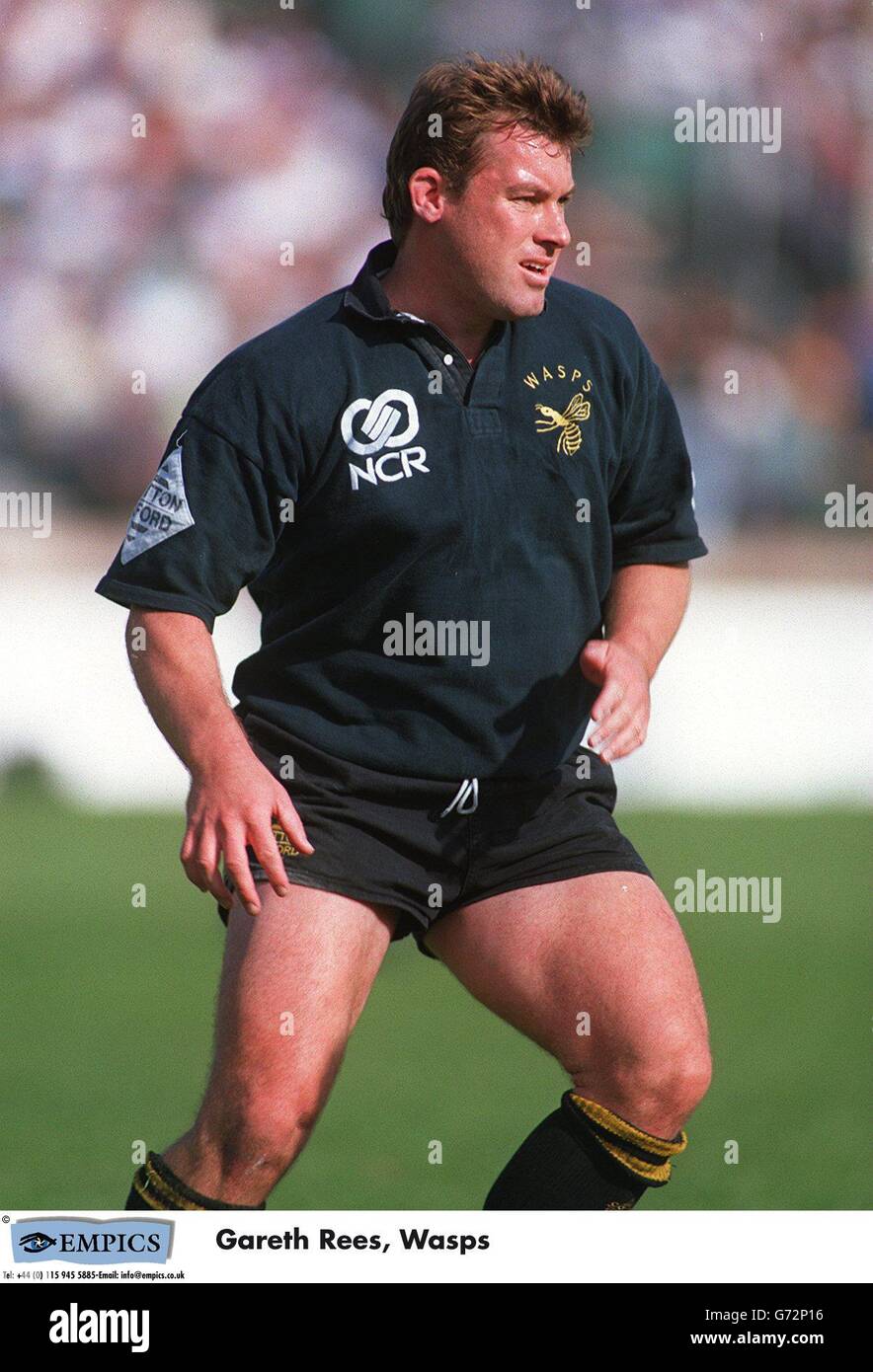 Rugby Union. Bath v Wasps. Gareth Rees, Wasps Stock Photo - Alamy
