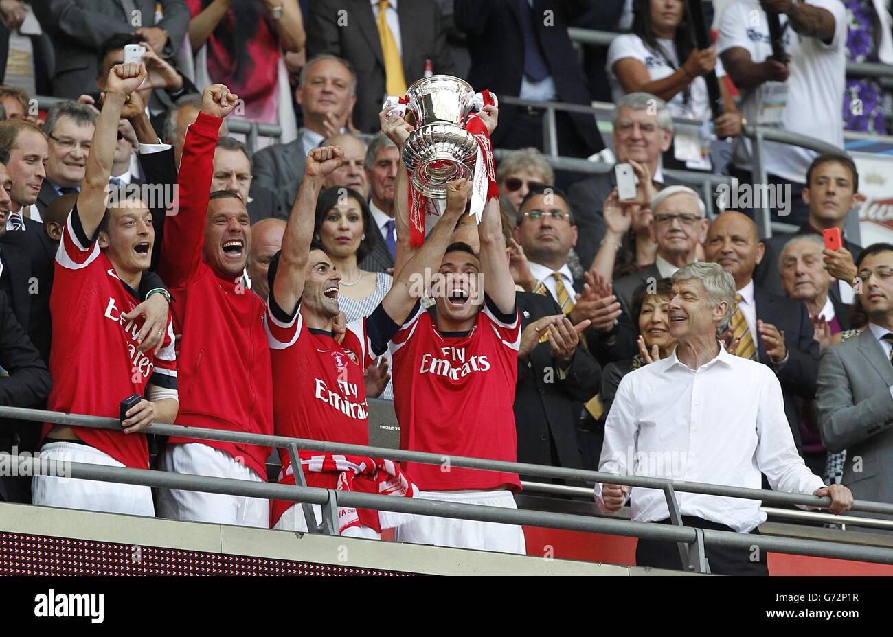 Soccer - FA Cup - Final - Arsenal v Hull City - Wembley Stadium Stock ...