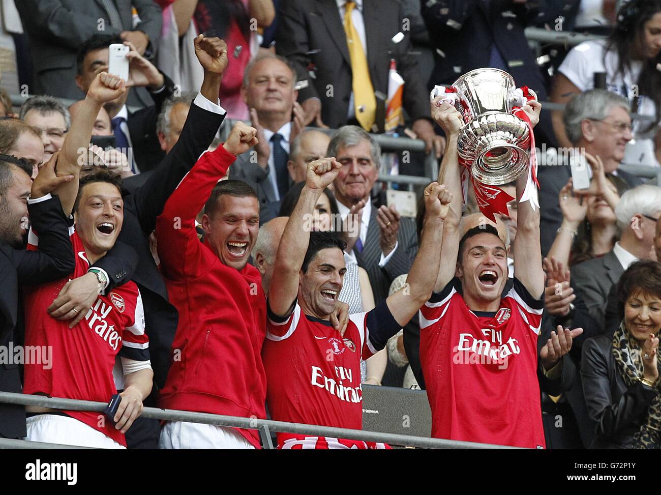 Soccer - FA Cup - Final - Arsenal v Hull City - Wembley Stadium Stock ...