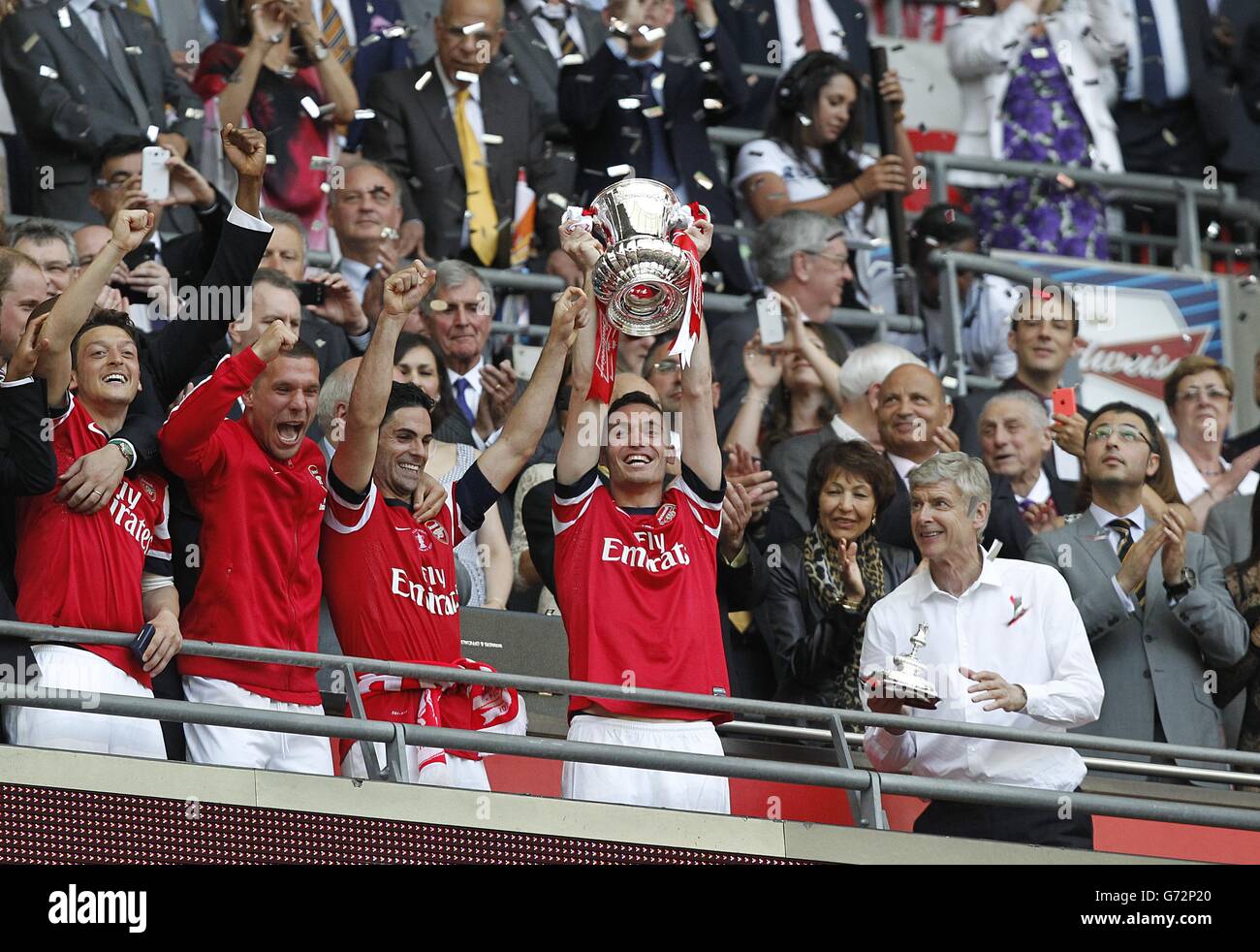 Soccer - FA Cup - Final - Arsenal v Hull City - Wembley Stadium Stock ...