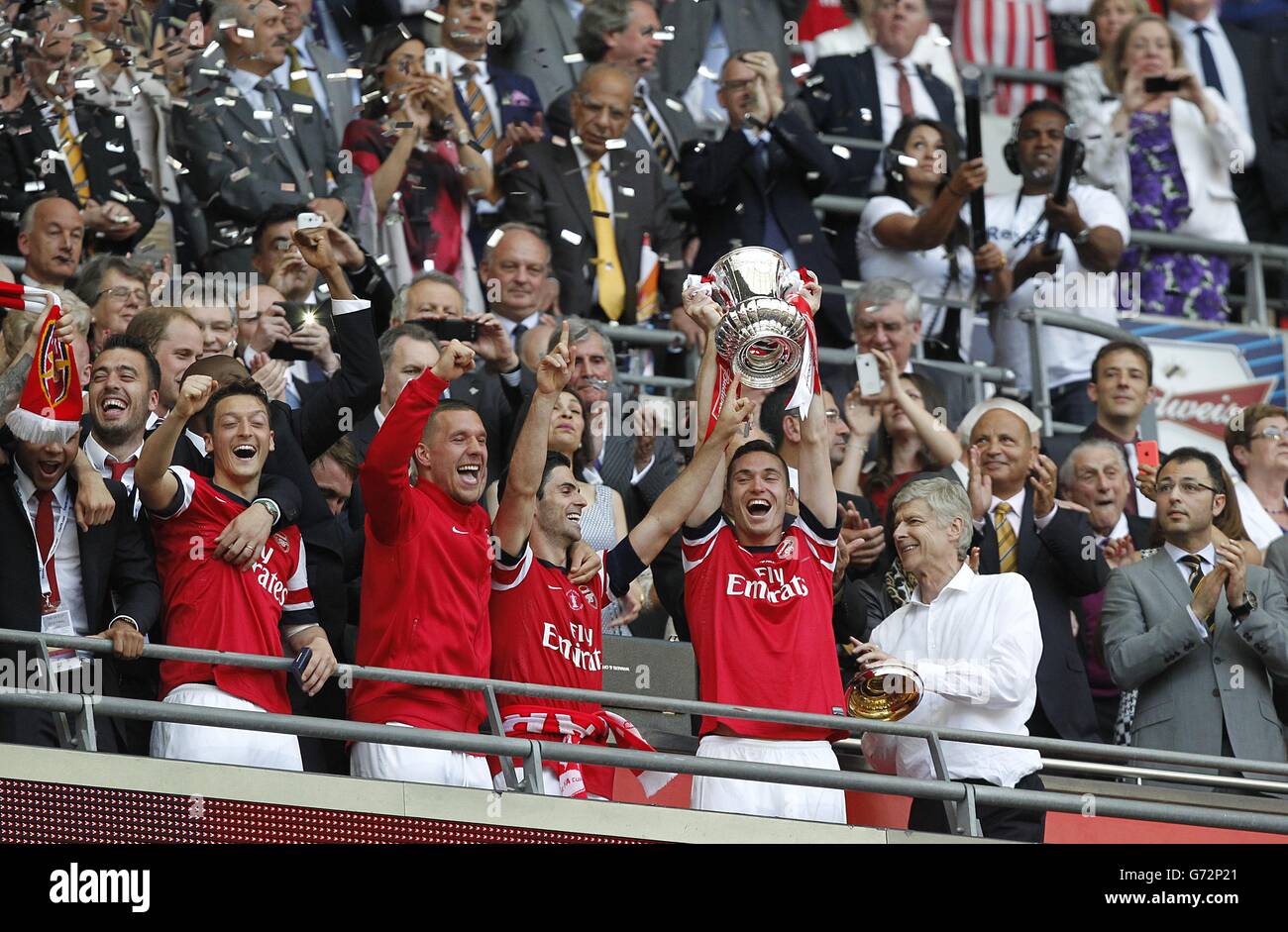 Soccer - FA Cup - Final - Arsenal v Hull City - Wembley Stadium Stock ...