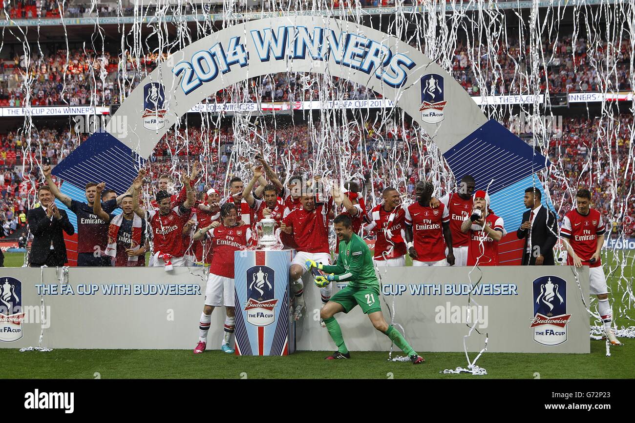 Soccer - FA Cup - Final - Arsenal v Hull City - Wembley Stadium Stock ...