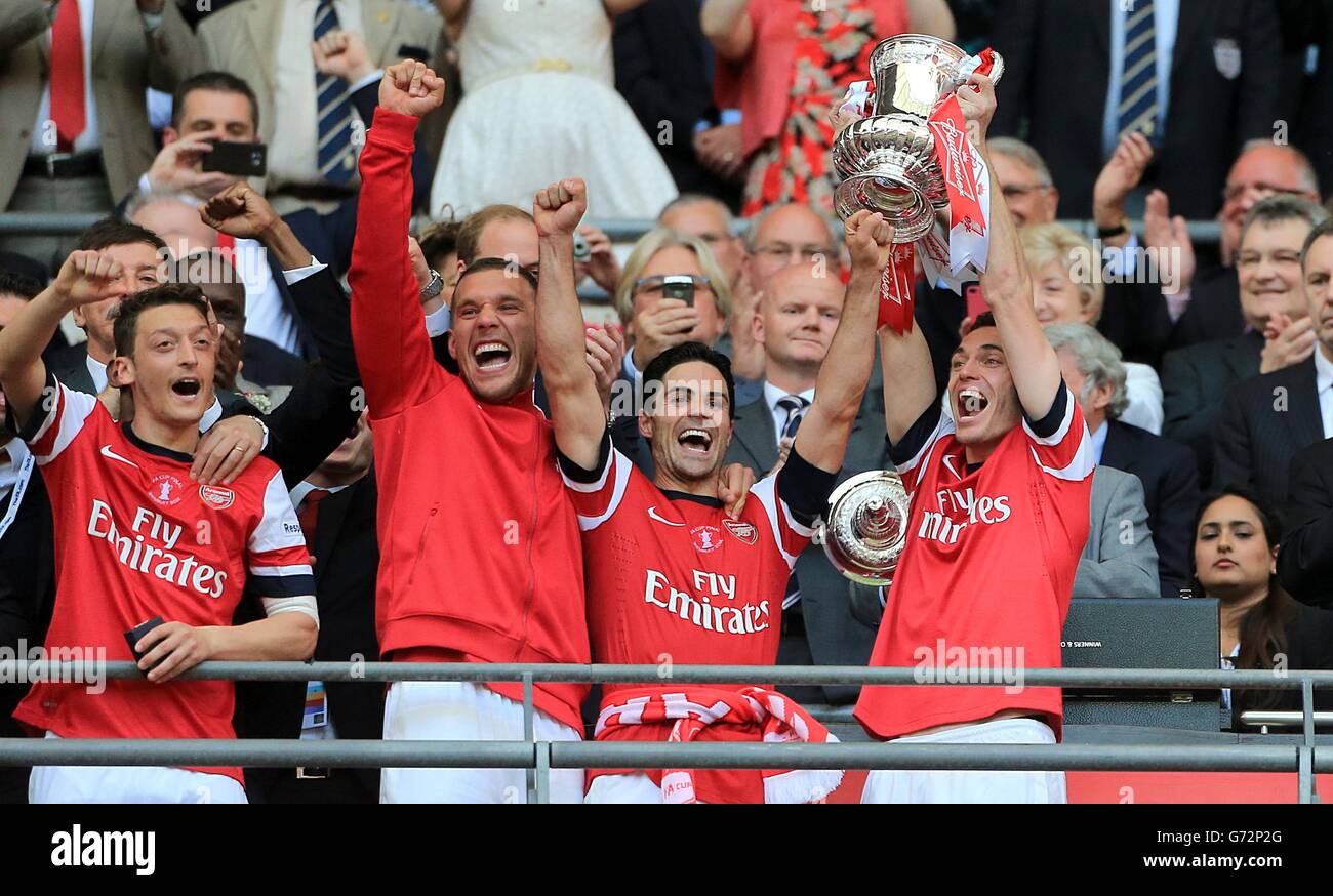 Soccer - FA Cup - Final - Arsenal v Hull City - Wembley Stadium Stock ...