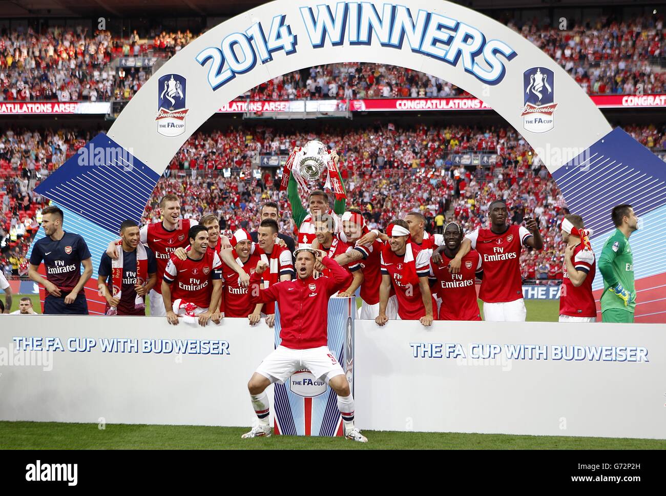 Soccer - FA Cup - Final - Arsenal v Hull City - Wembley Stadium Stock ...
