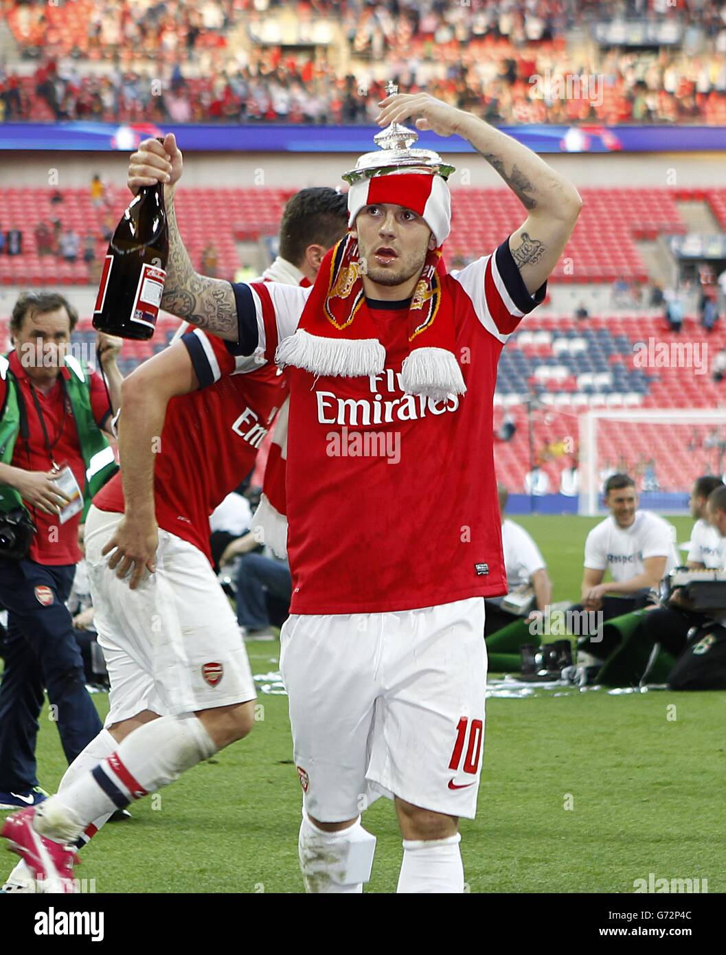 Soccer - FA Cup - Final - Arsenal v Hull City - Wembley Stadium Stock ...