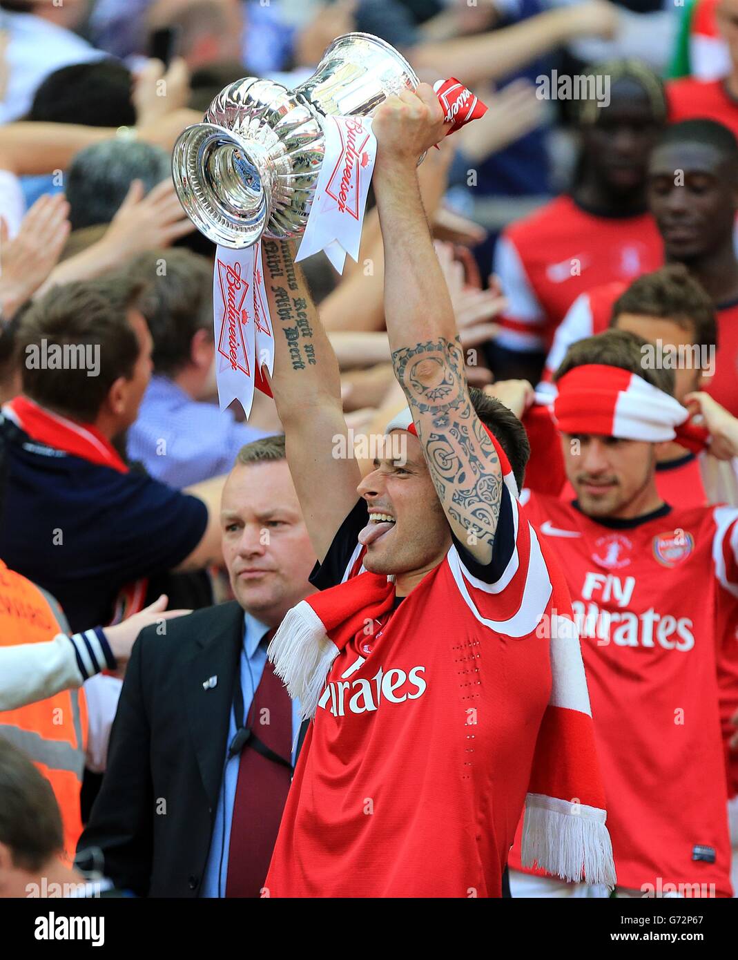 Soccer - FA Cup - Final - Arsenal v Hull City - Wembley Stadium Stock ...
