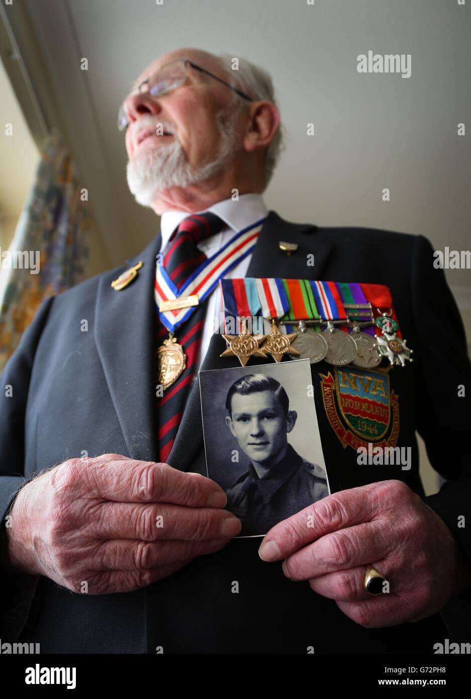 Normandy veteran George Batts who is also national secretary of the ...
