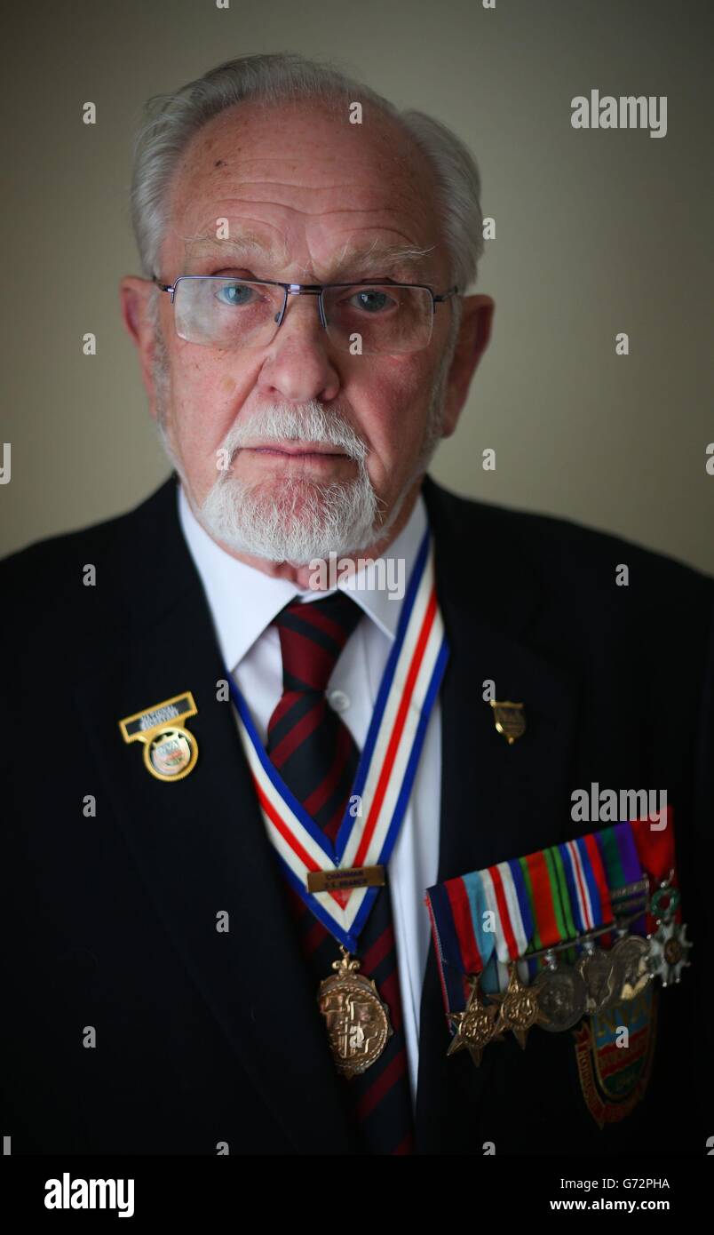 Normandy veteran George Batts who is also national secretary of the ...