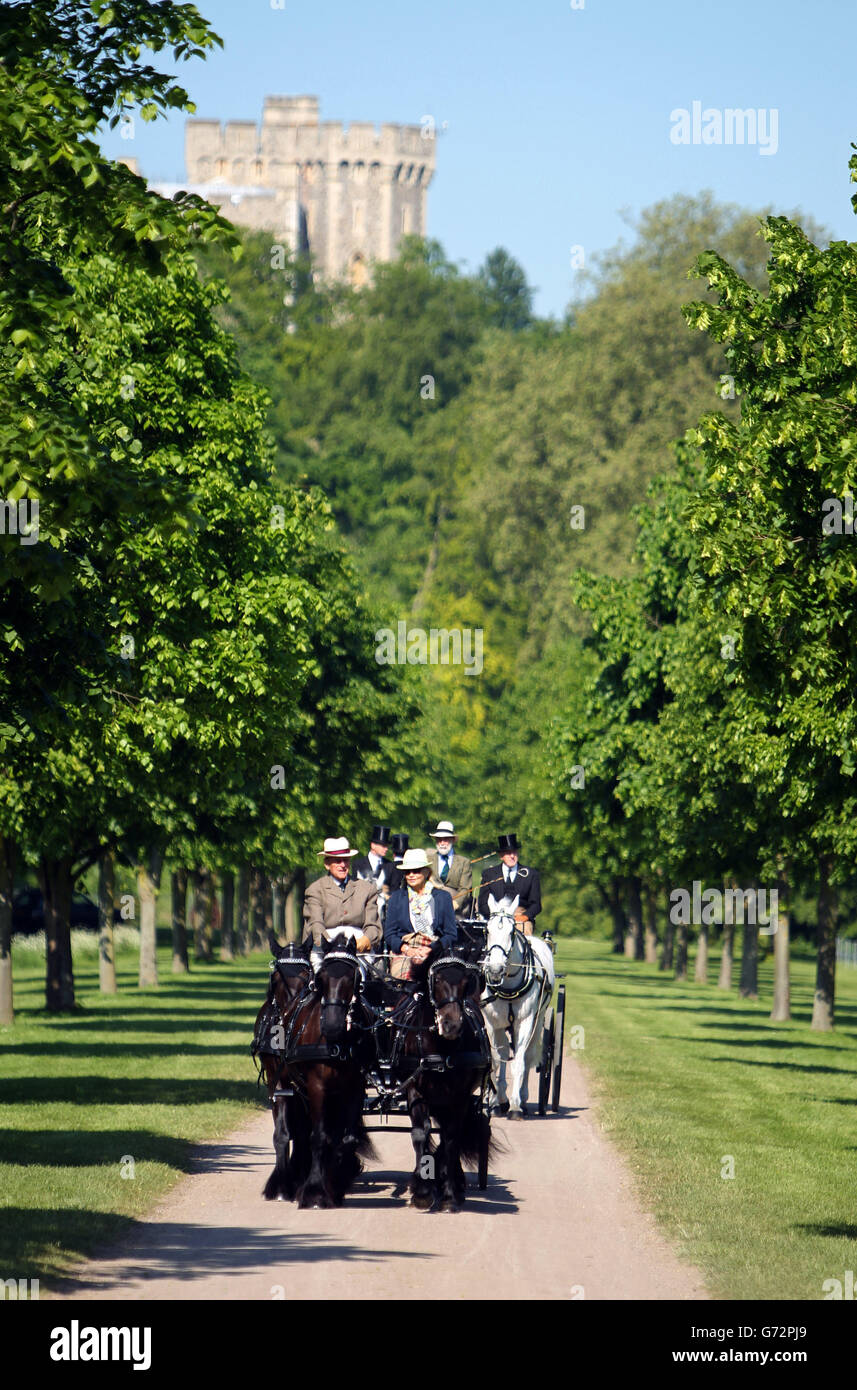 Equestrian - Royal Windsor Horse Show - Day Five - Windsor Castle Stock ...