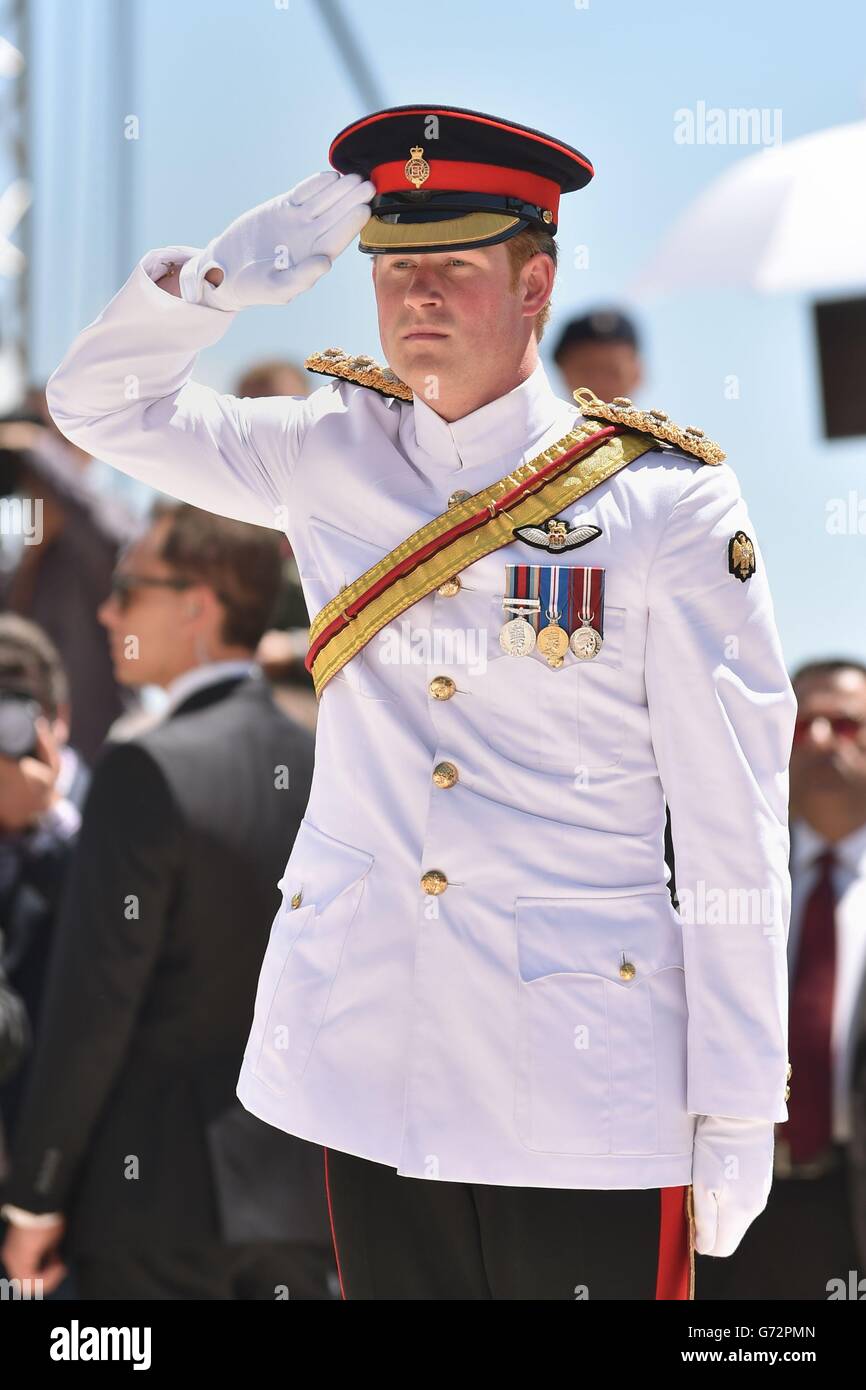 Prince Harry visits Italy Stock Photo - Alamy