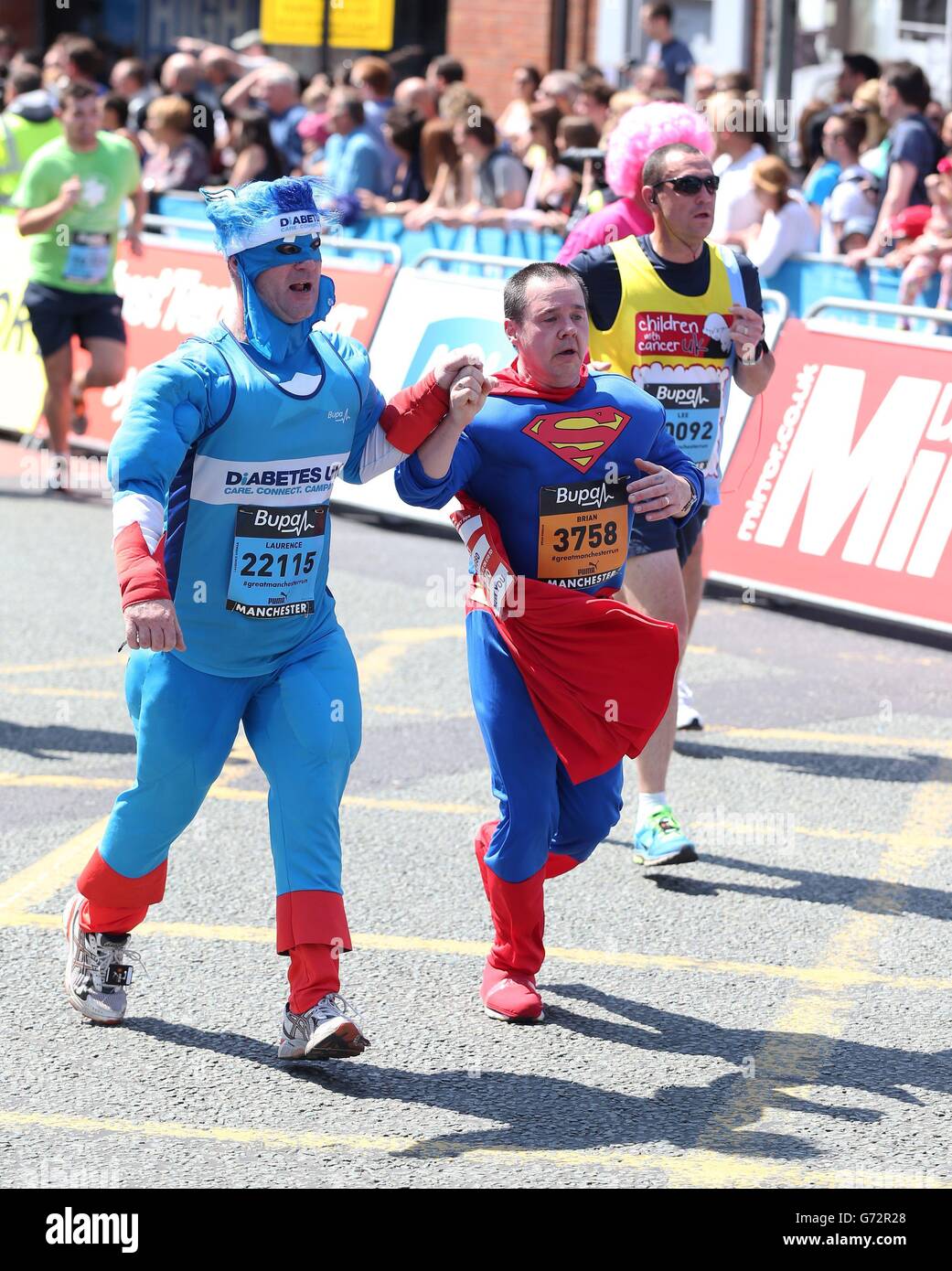 Athletics - BUPA Great Manchester Run Stock Photo - Alamy