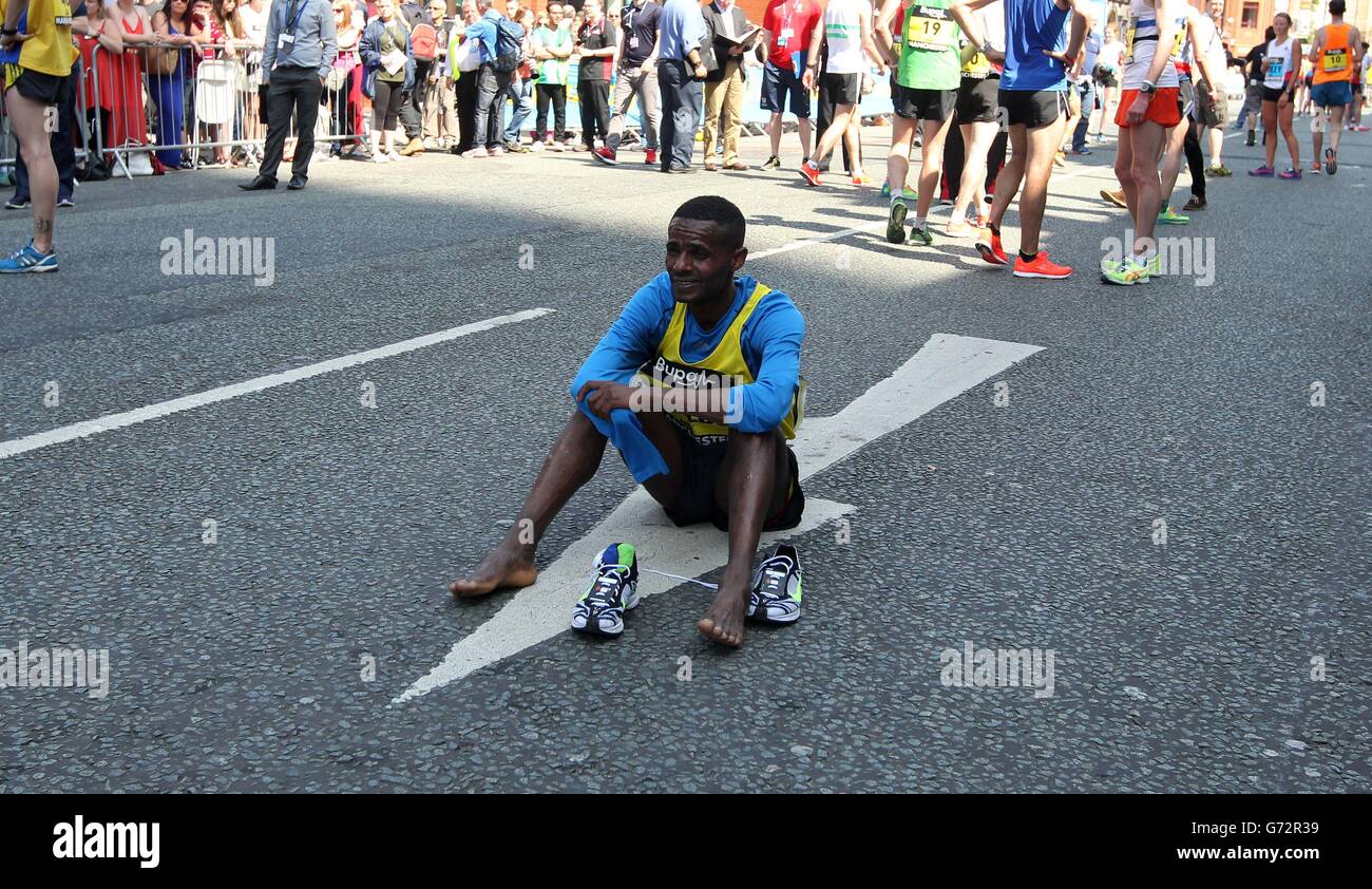 Athletics - BUPA Great Manchester Run Stock Photo - Alamy