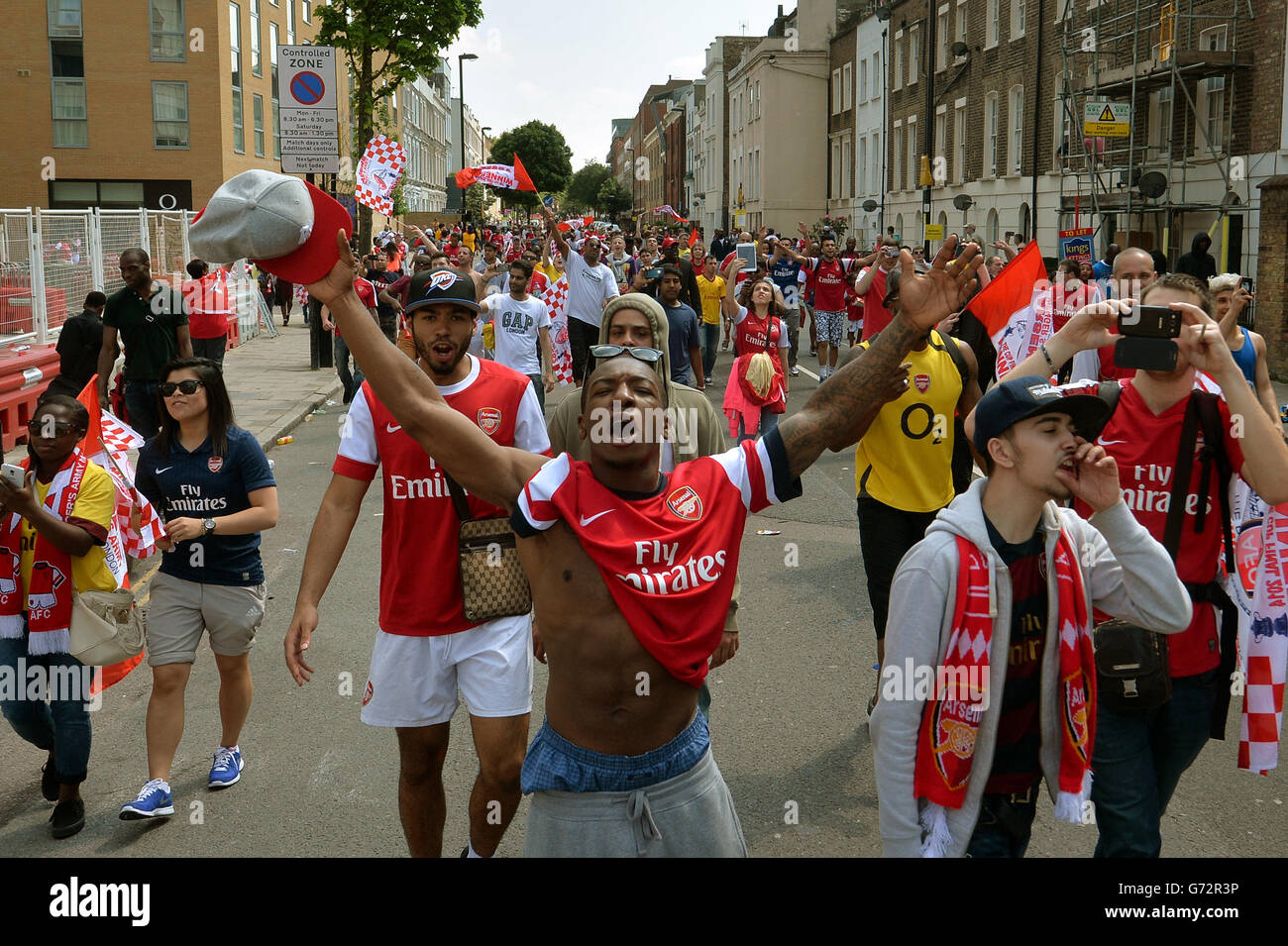 Soccer - FA Cup - Arsenal Winners Parade Stock Photo - Alamy