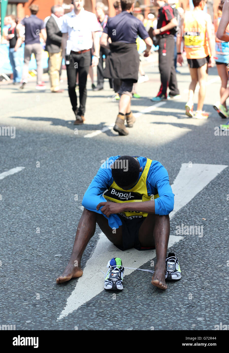 Athletics - BUPA Great Manchester Run Stock Photo - Alamy