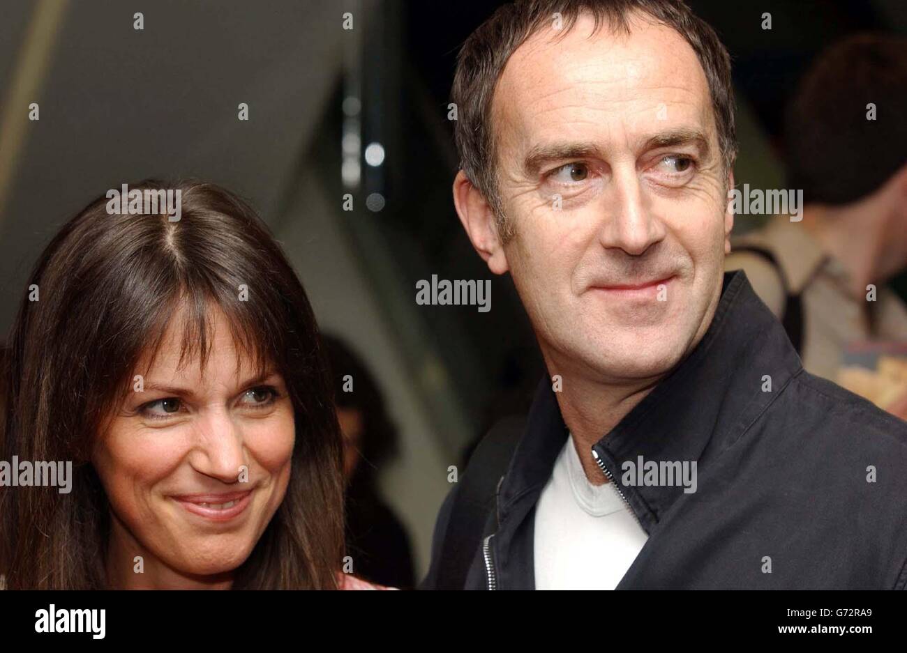 Angus Deayton arrives for the celebrity screening of Michael Moore's ...