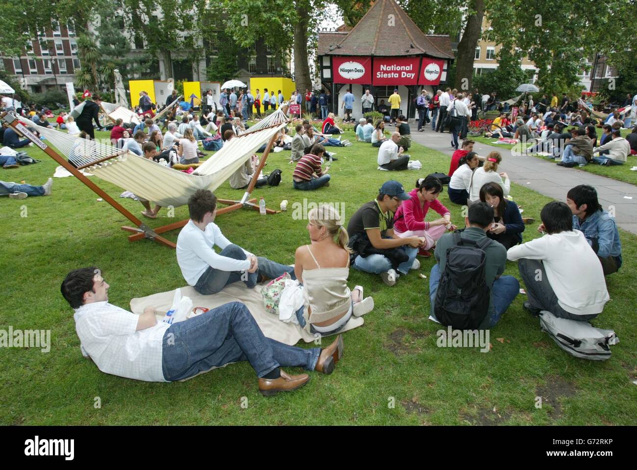 Hagen-Dazs, launches the first ever National Siesta Day in Soho Square ...