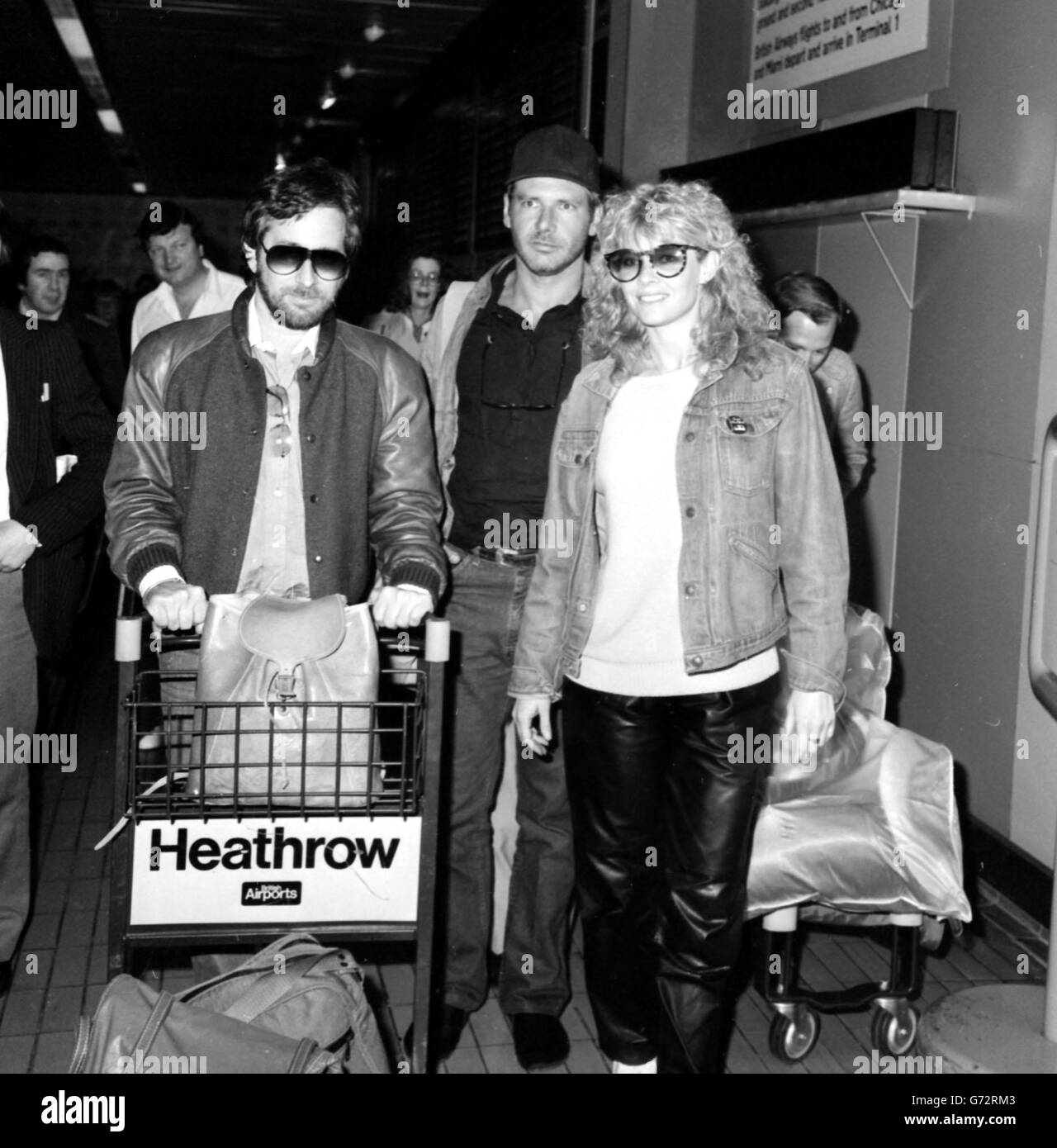 Kate capshaw and steven spielberg Black and White Stock Photos & Images ...