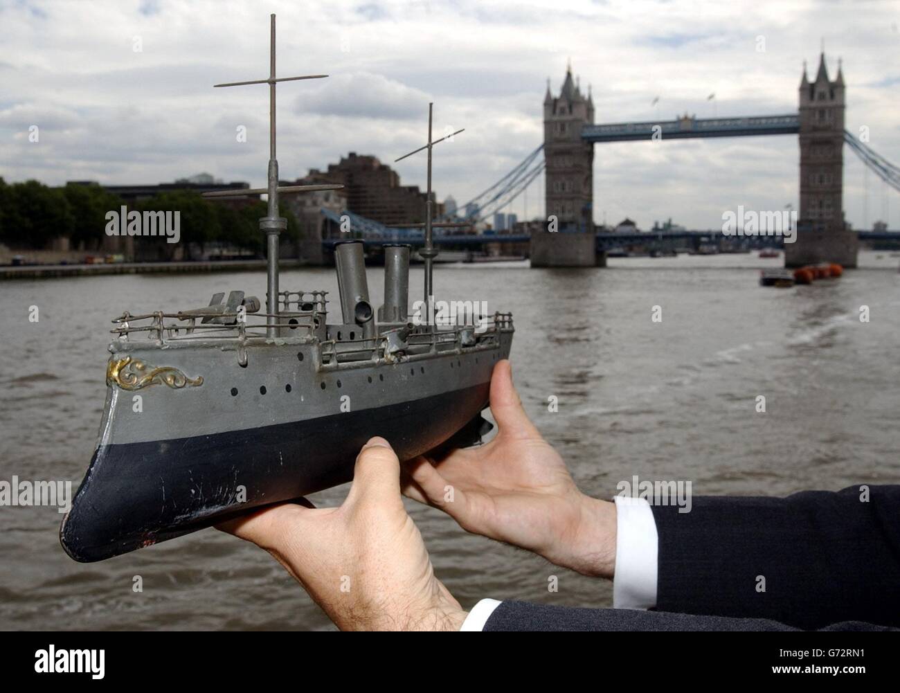 Philip parham 1910 bing toy gunboat hi-res stock photography and images ...