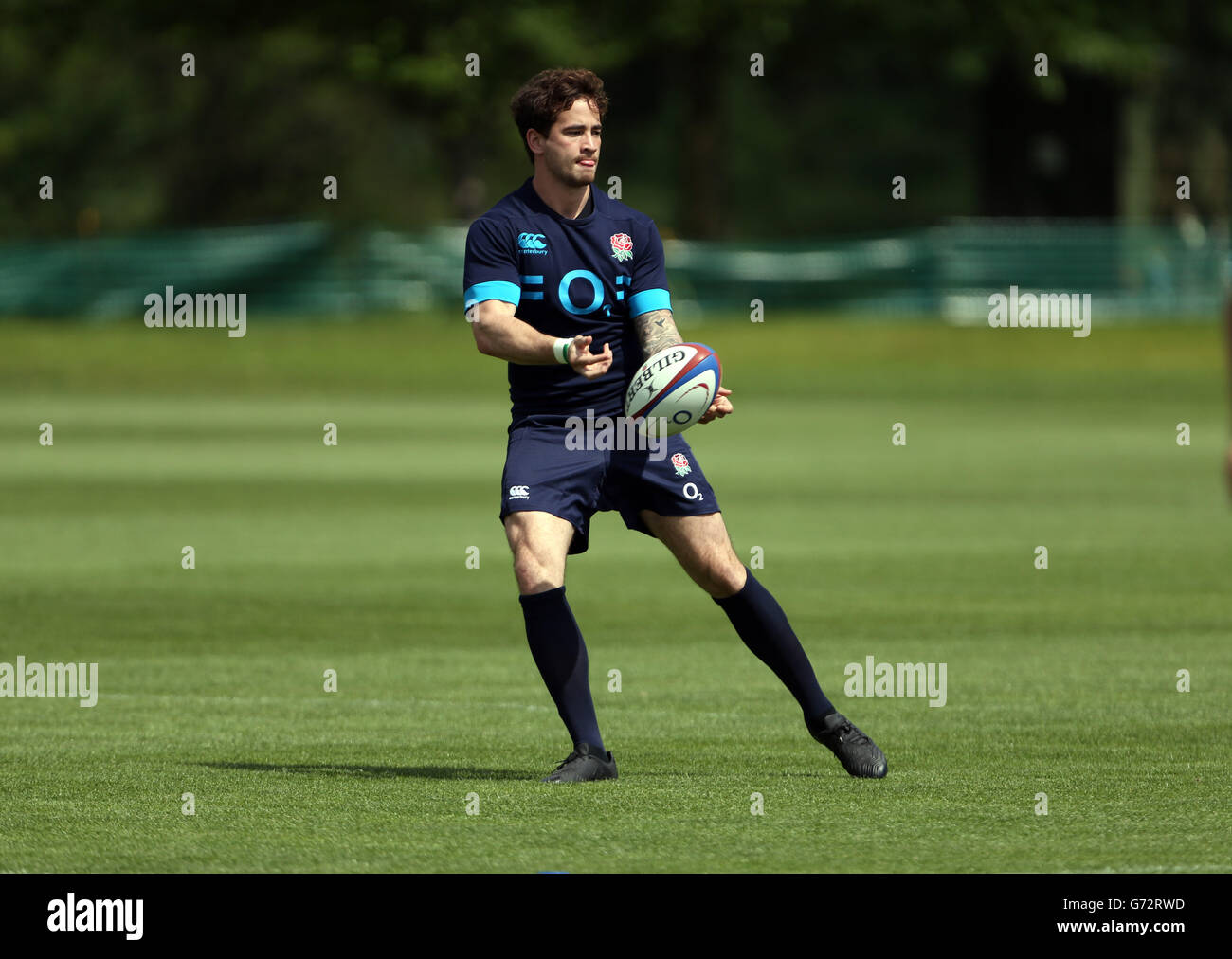 Rugby Union - England Training Session - Lensbury Pitch. England's ...