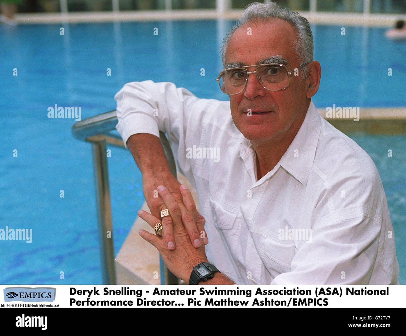 Swimming - Deryk Snelling - Amateur Swimming Association (ASA) National ...