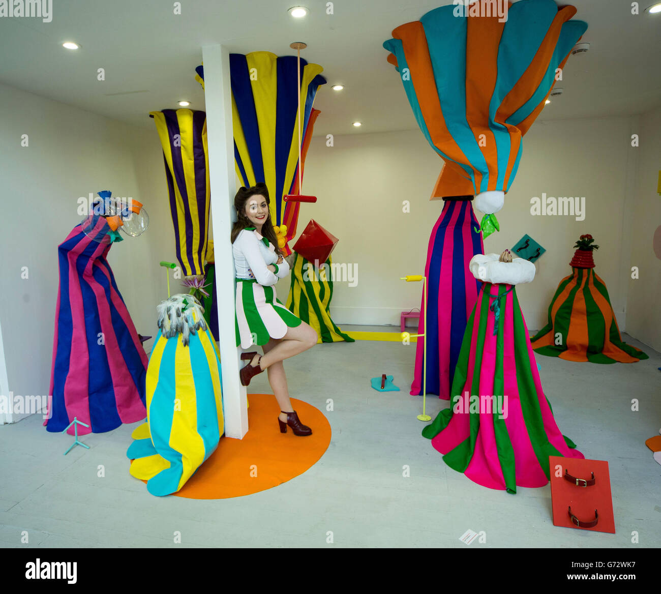 Edinburgh College Of Arts Degree Show Hi res Stock Photography And