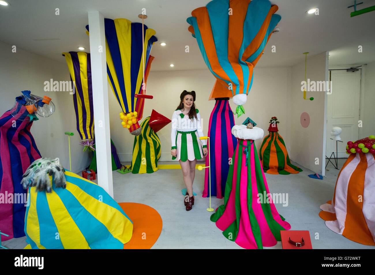 Edinburgh College Of Art s Degree Show S Degree Show Stock Photo Alamy