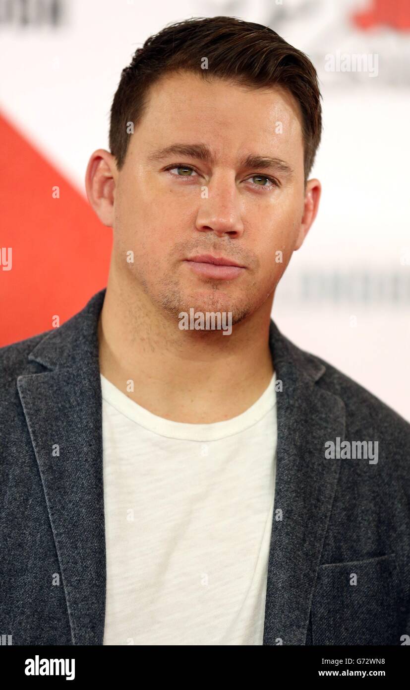 Channing tatum headshot hi-res stock photography and images - Alamy