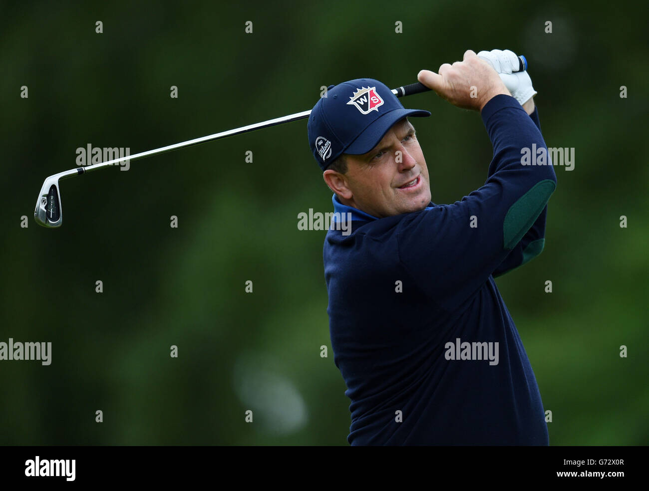 England's Anthony Wall during day two of the BMW PGA Championship at ...