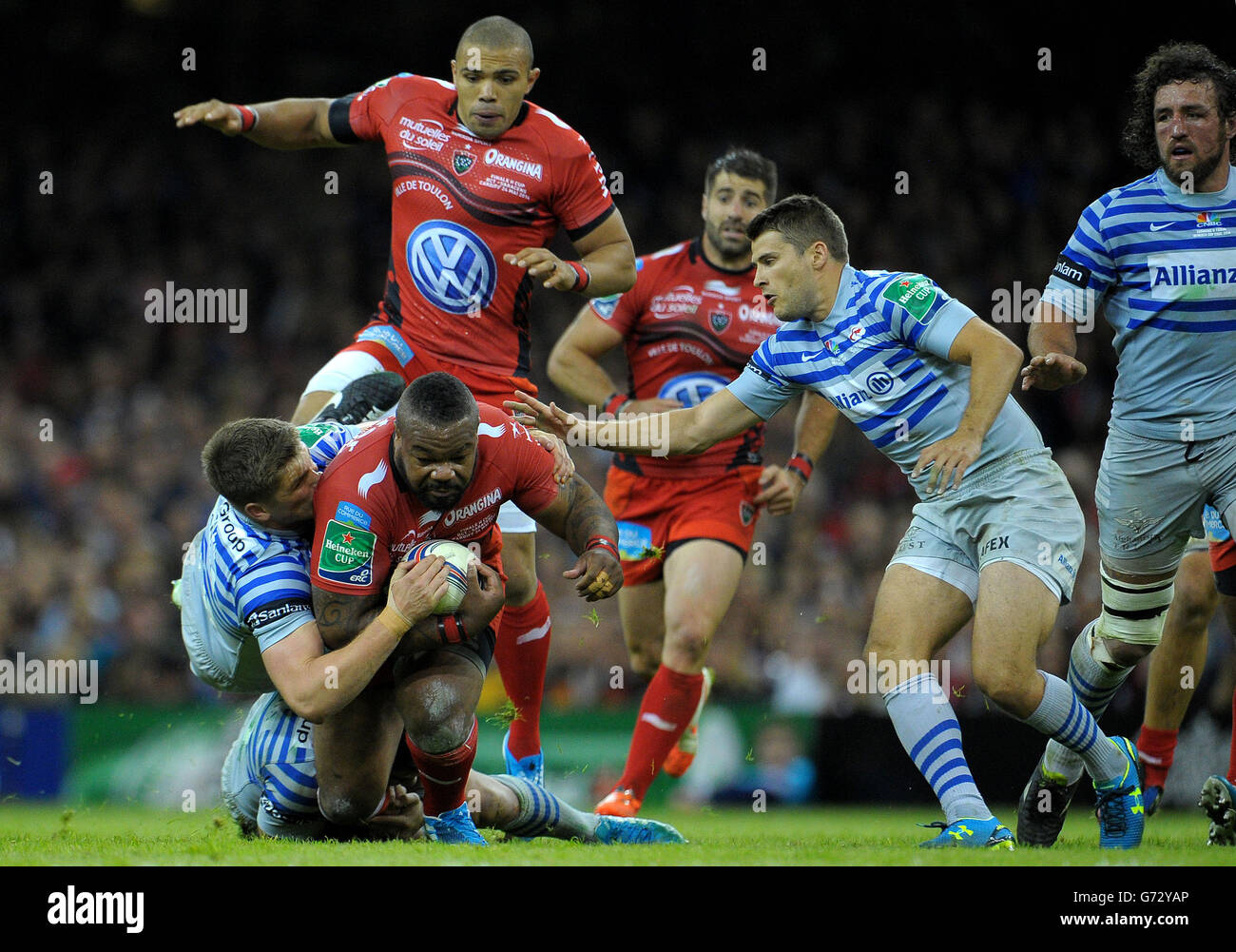 Rugby Union - Heineken Cup - Final - RC Toulon v Saracens - Millennium ...