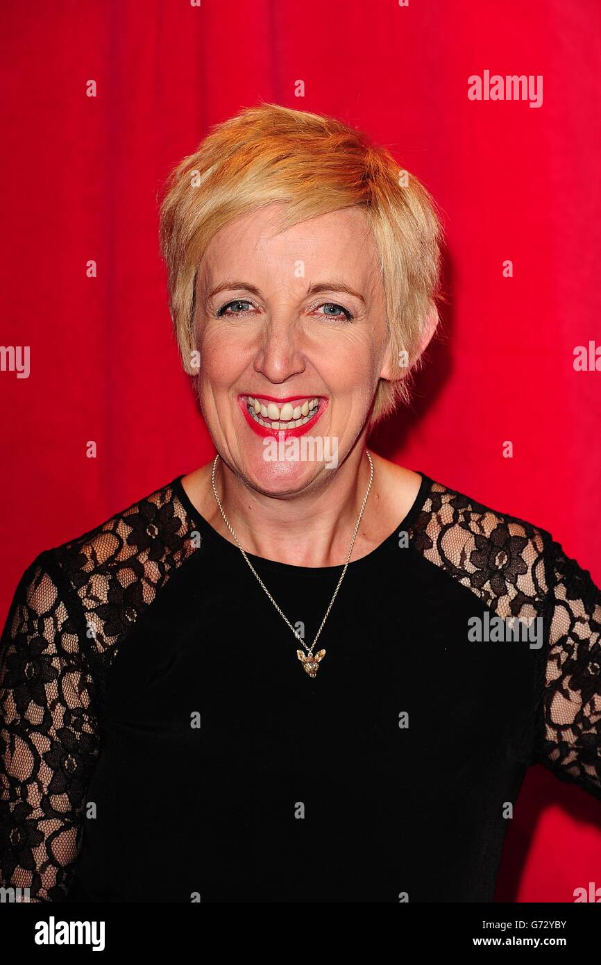 The British Soap Awards - London. Julie Hesmondhalgh arriving for the ...