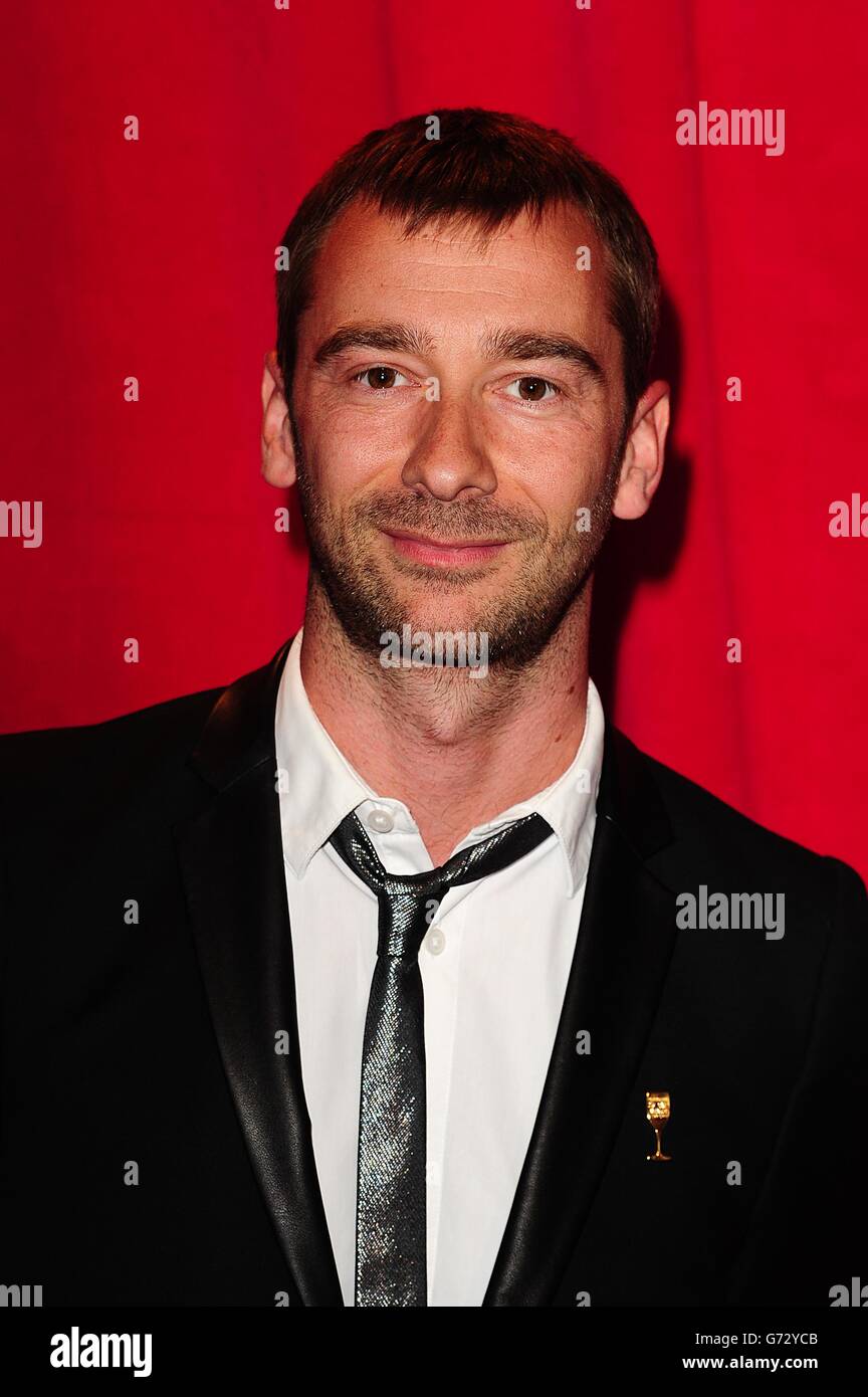 Charlie Condou arriving for the 2014 British Soap Awards at The Hackney ...