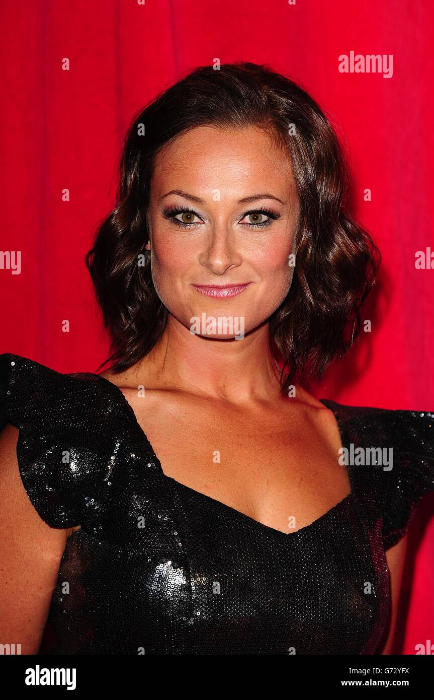 Luisa Bradshaw-White arriving for the 2014 British Soap Awards at The ...