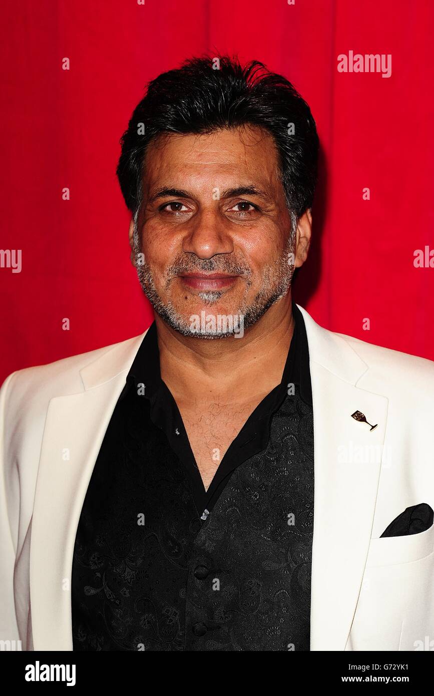 Marc Anwar arriving for the 2014 British Soap Awards at The Hackney ...