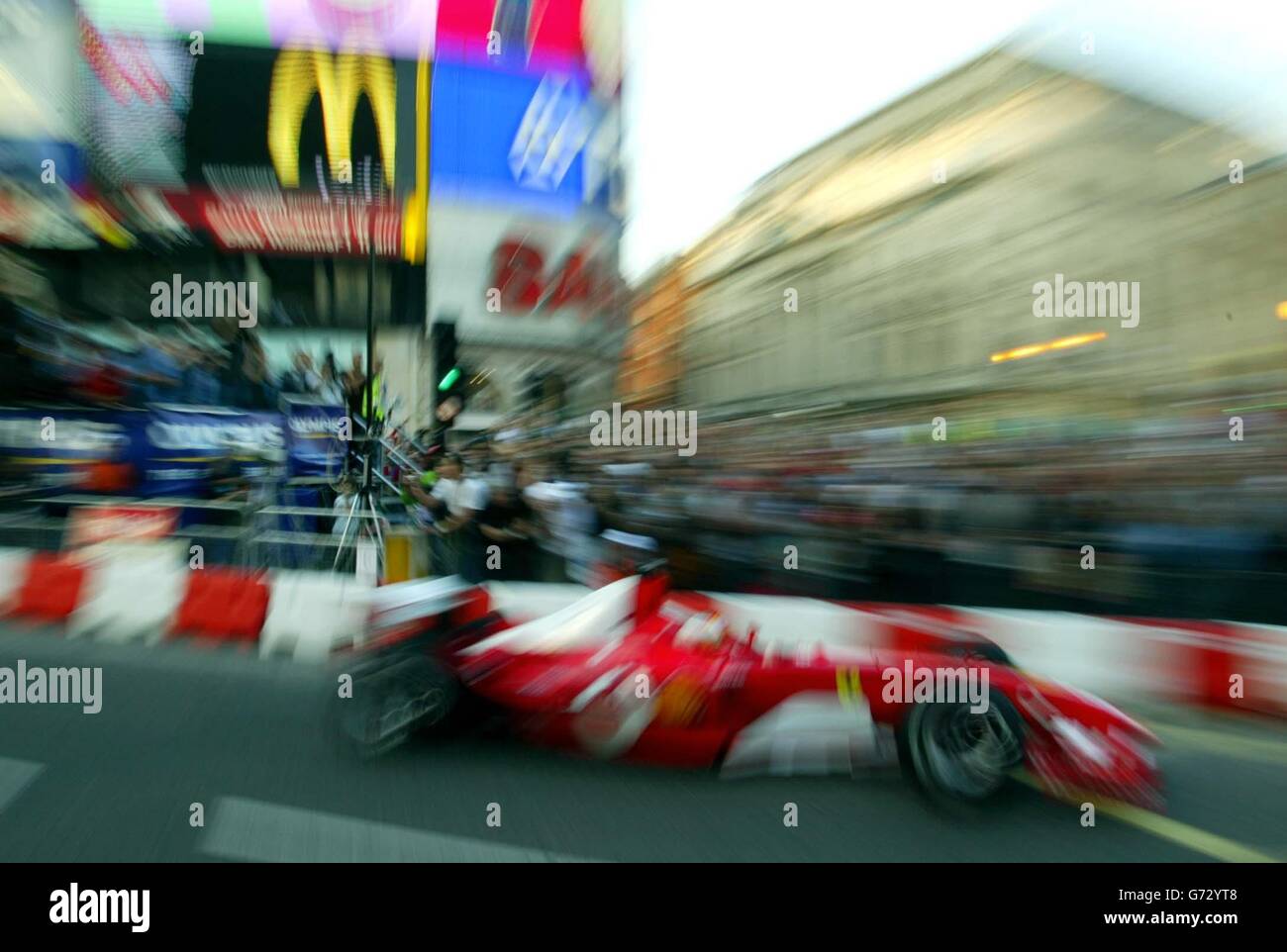 Formula one comes to regent street hi-res stock photography and images ...