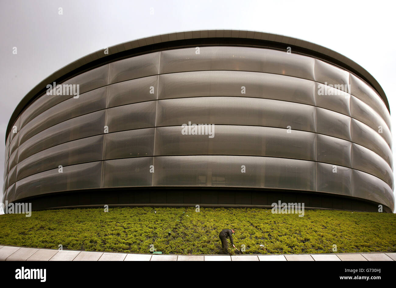 A general view of the Hydro in Glasgow which is a Commonwealth Games ...