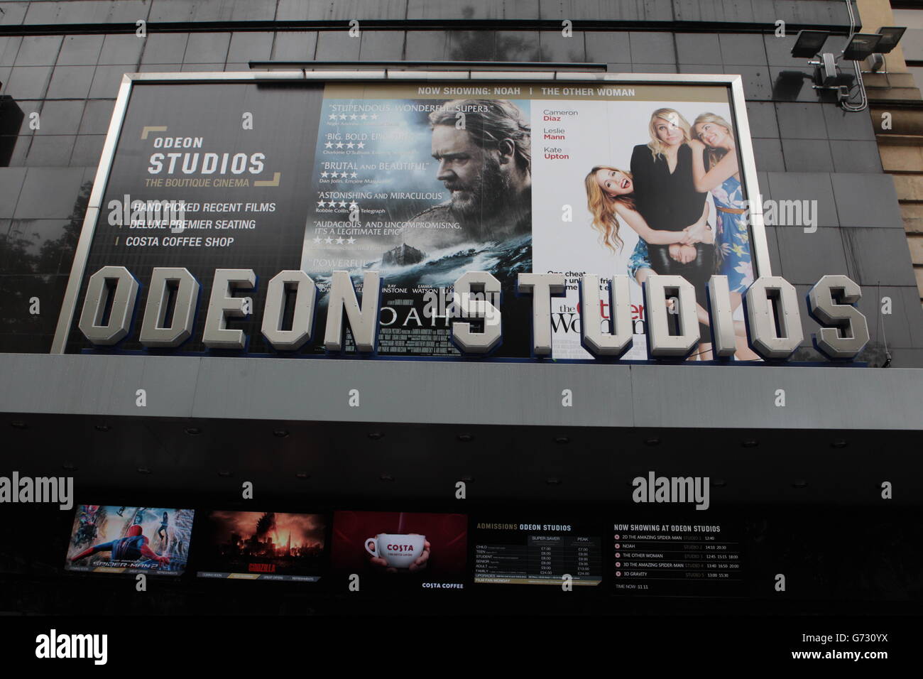 The Odeon Cinema in Leicester Square, London Stock Photo - Alamy