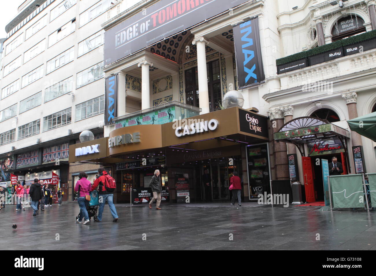 Leicester square imax cinema hi-res stock photography and images - Alamy