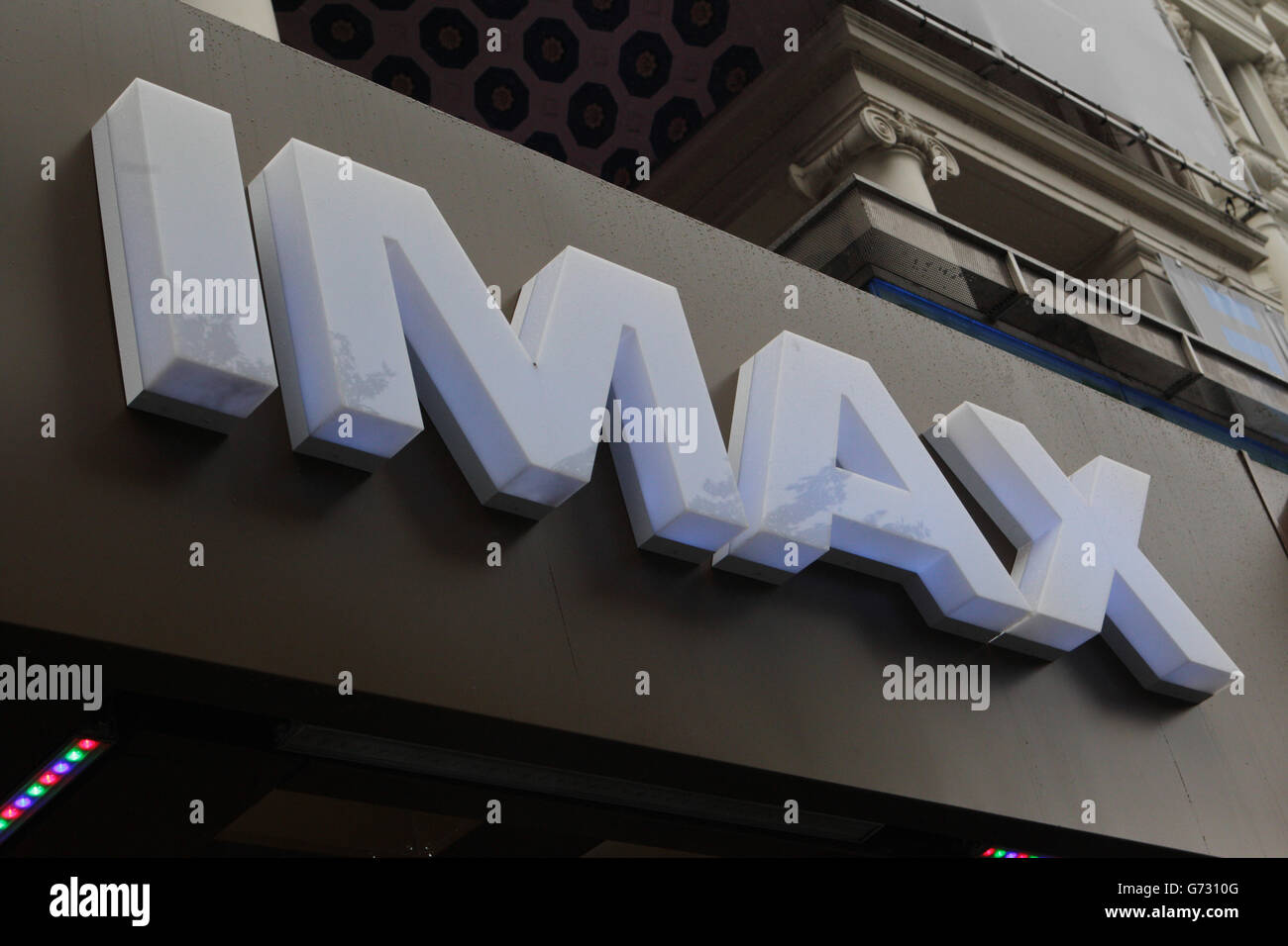 Cinema stock. The Imax Empire cinema in Leicester Square, London Stock ...