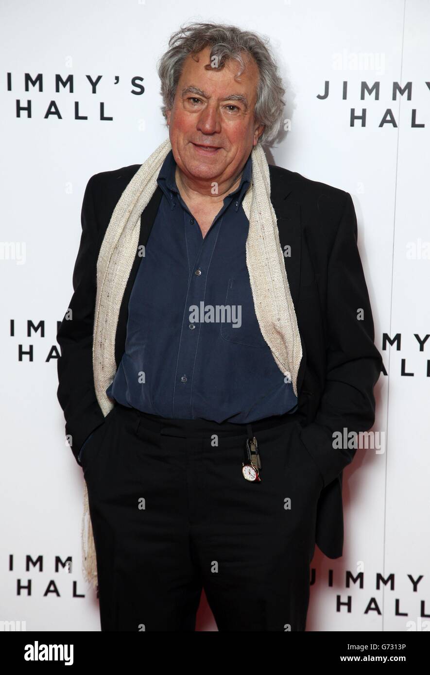 Terry jones attending jimmys hall film premiere bfi southbank hi-res ...