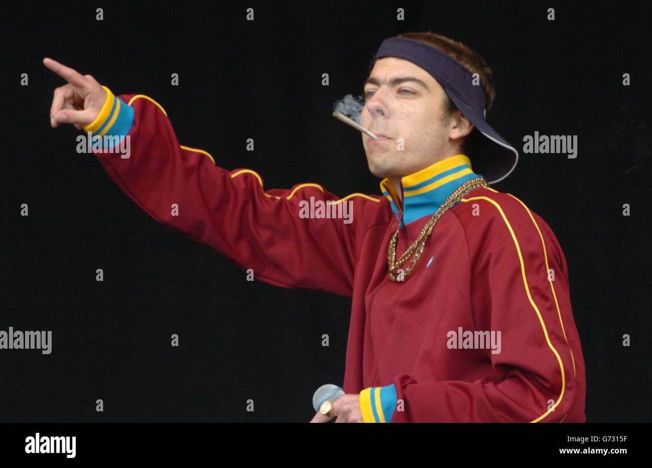 A member of welsh rap band hi-res stock photography and images - Alamy