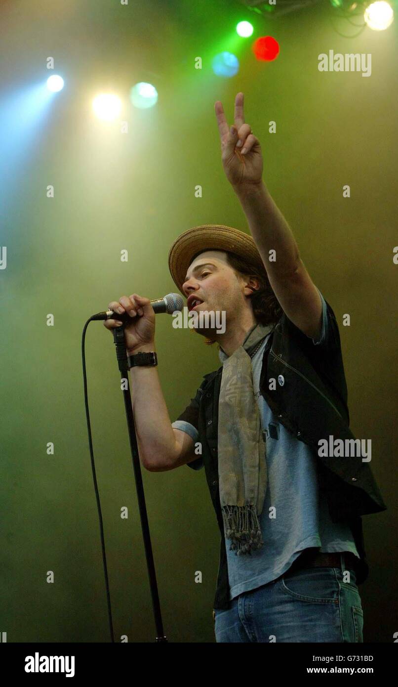 Lead singer charlatans tim burgess hi-res stock photography and images ...