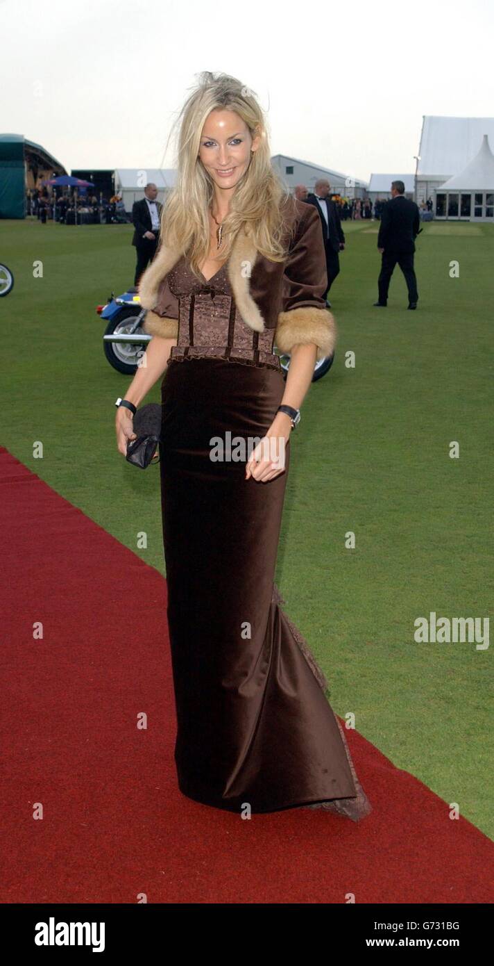 Model lisa butcher arrives for the la dolce vita hi-res stock ...