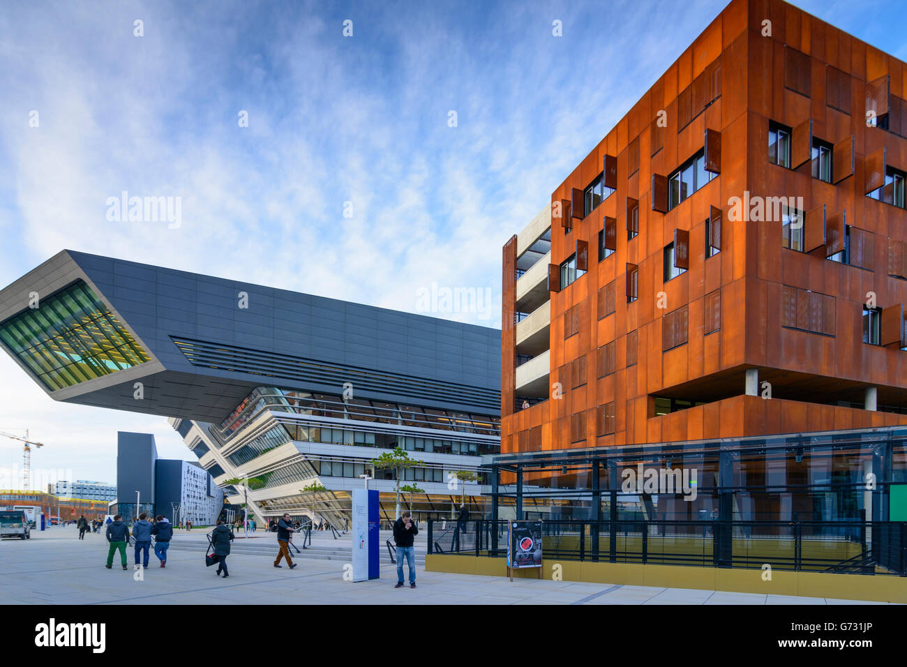 Campus WU Vienna University of Economics : Library & Learning Center ...