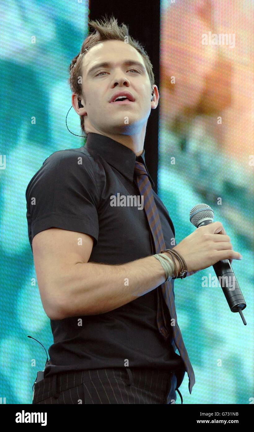 Capital Radio Party In The Park concert Stock Photo - Alamy
